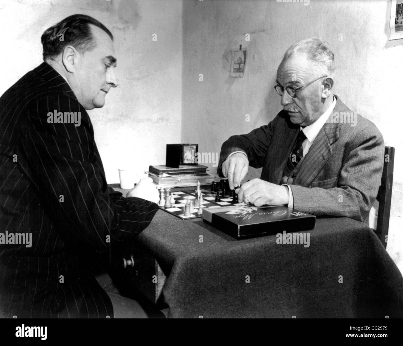 On the left, German nazi politician Karl Stölin, one of the leader of ...