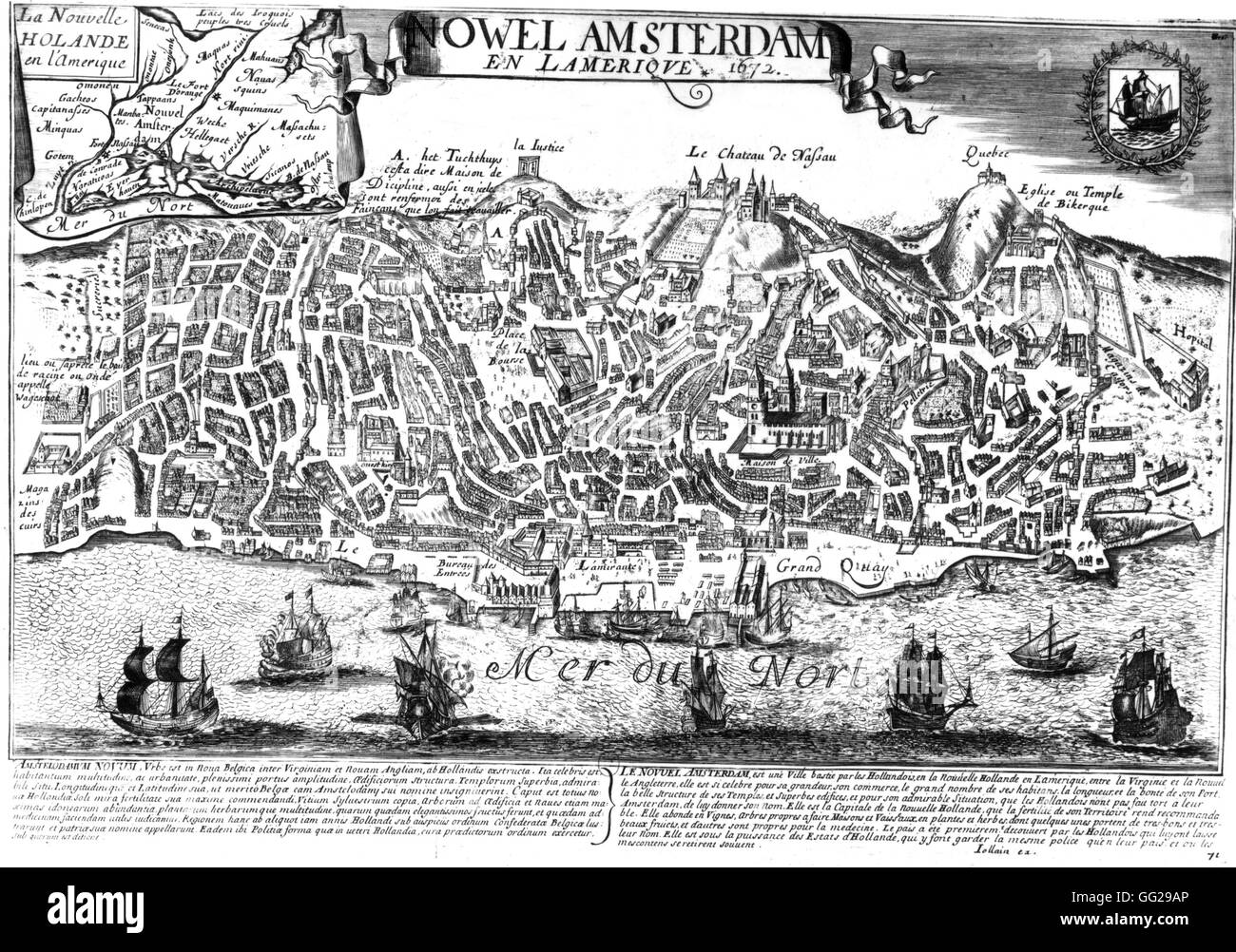 Vue of new asterdam hi-res stock photography and images - Alamy