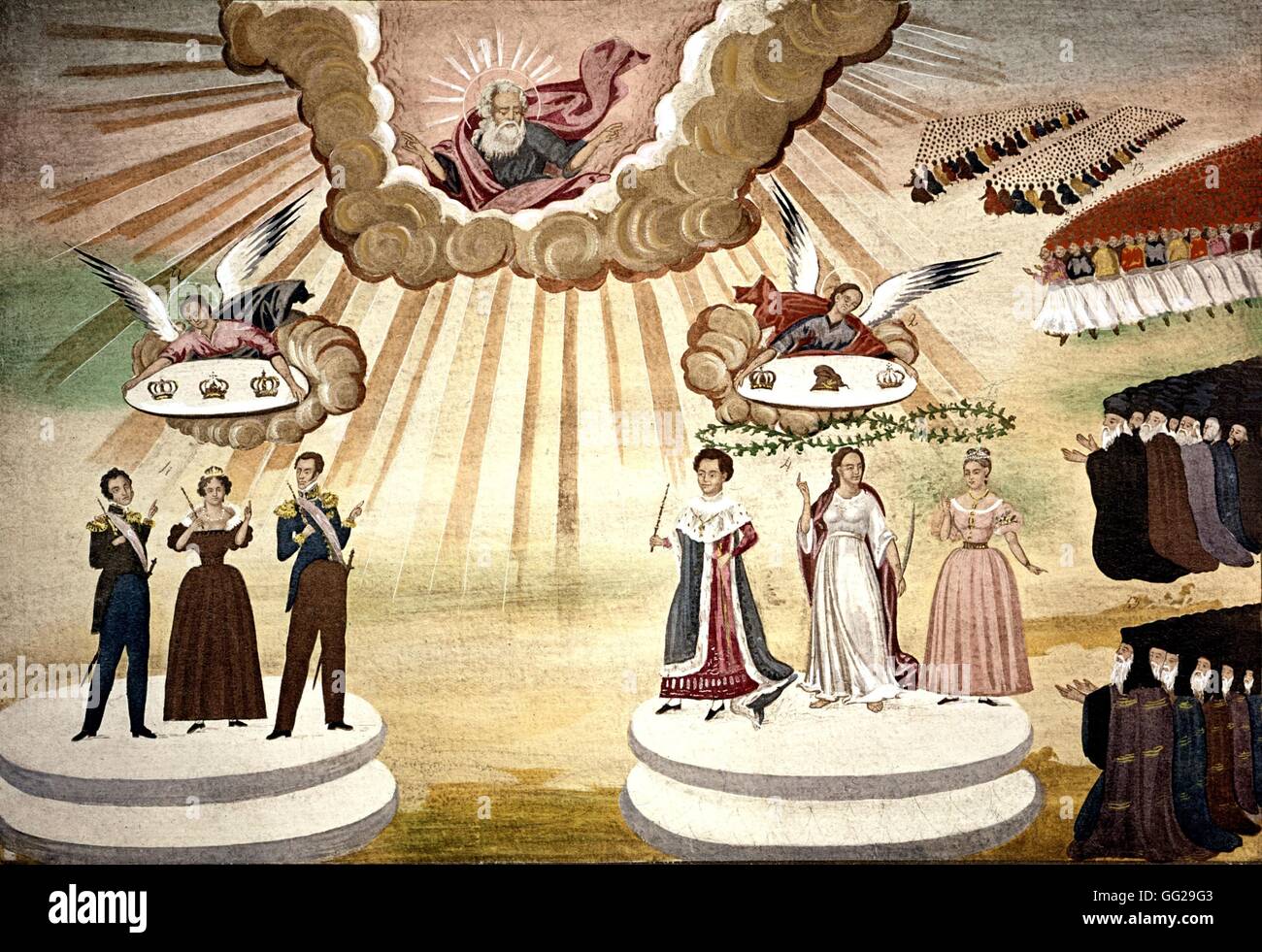 Makryanis, 'Pictural history of Greek independence'. God's fair ...