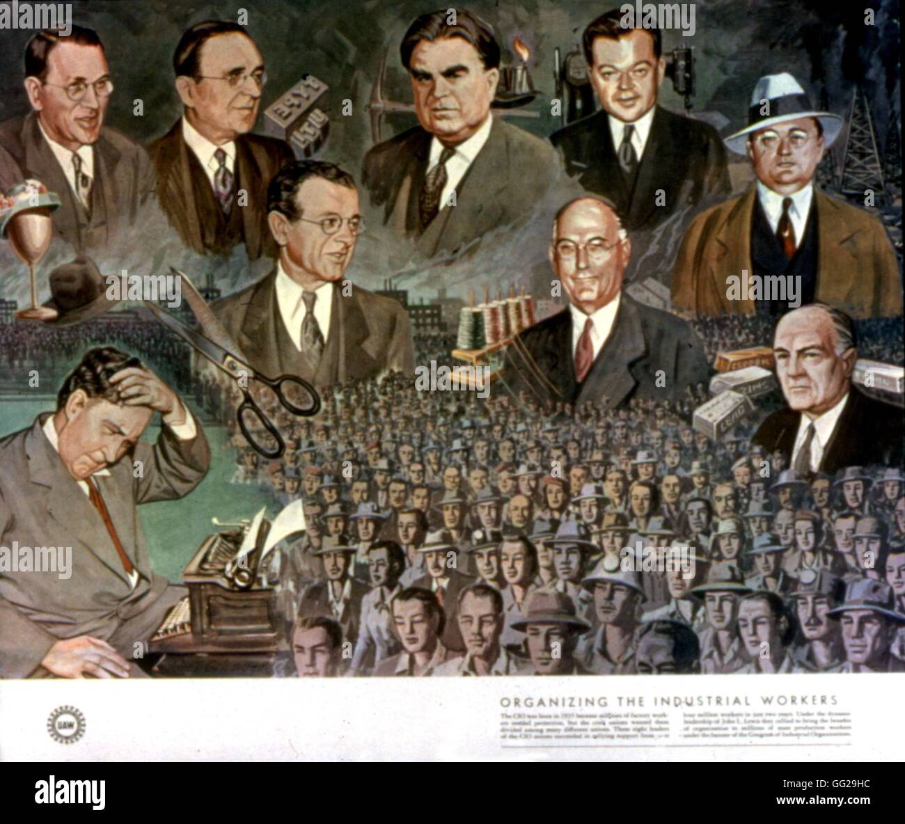 Poster, industry workers' syndicate 1962 United States Washington ...