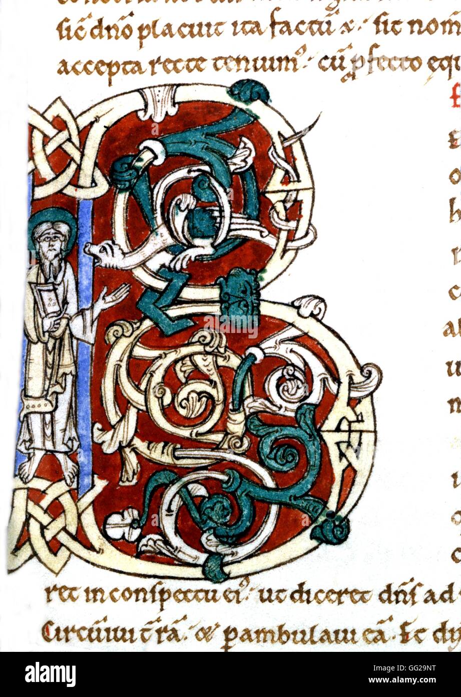 Anglo saxon manuscript hi-res stock photography and images - Alamy