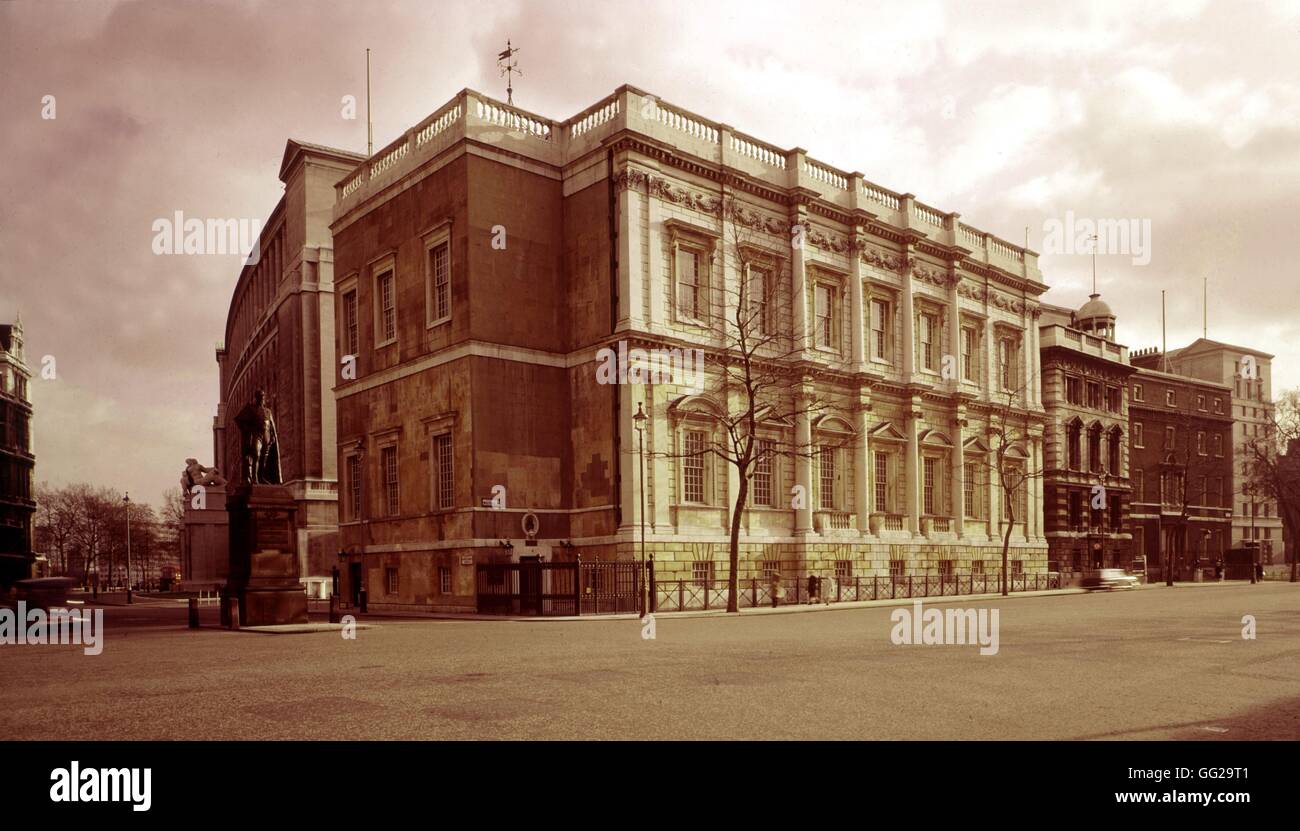 The Banqueting House, Whitehall in London, designed by Inigo Jones ...