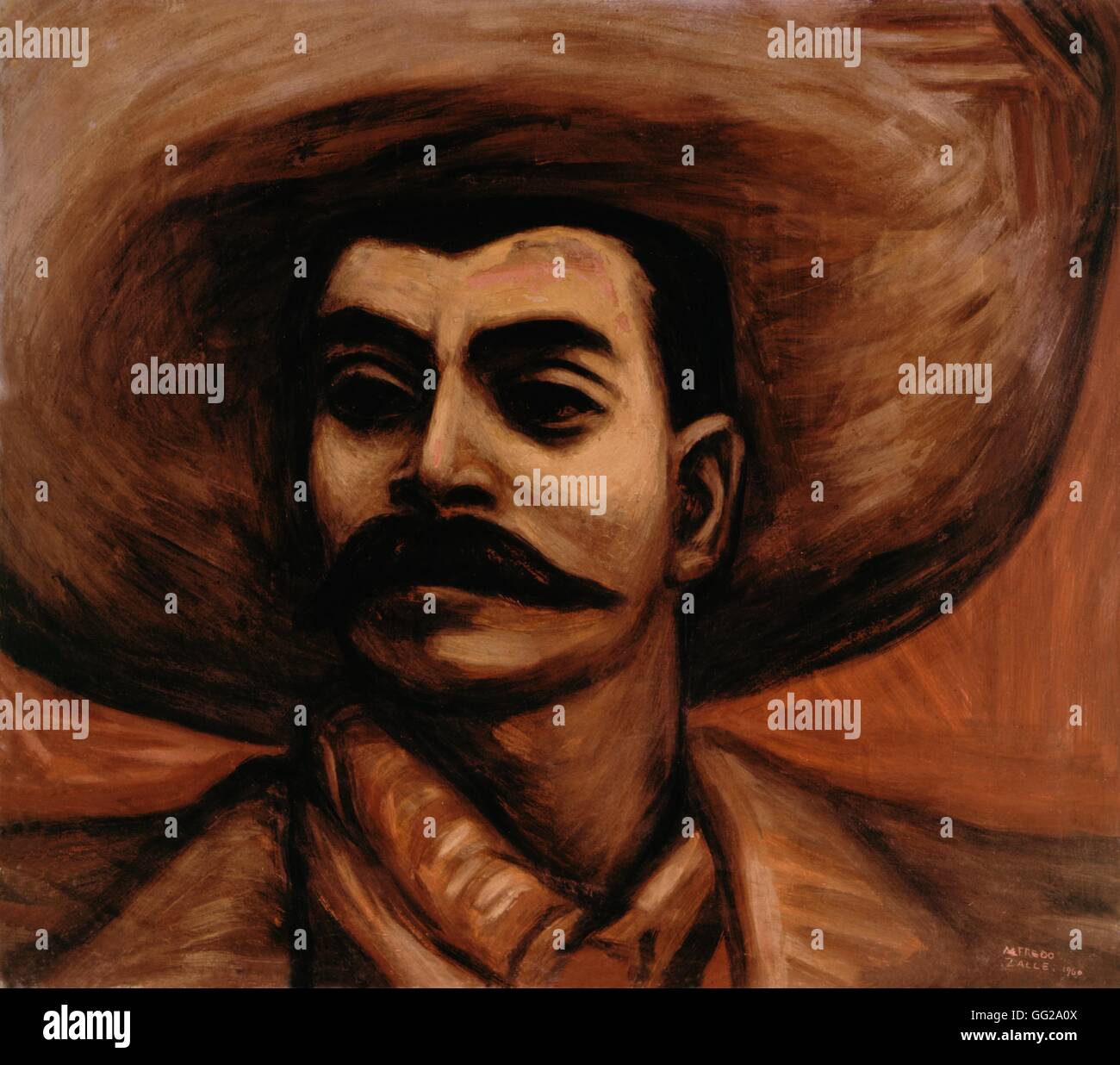 Zapata moustache hi-res stock photography and images - Alamy