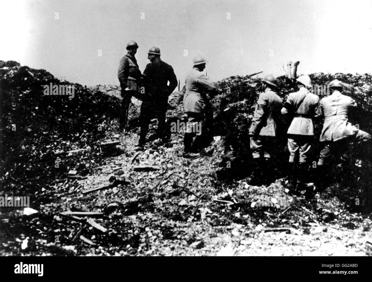 1916 verdun trench hi-res stock photography and images - Alamy