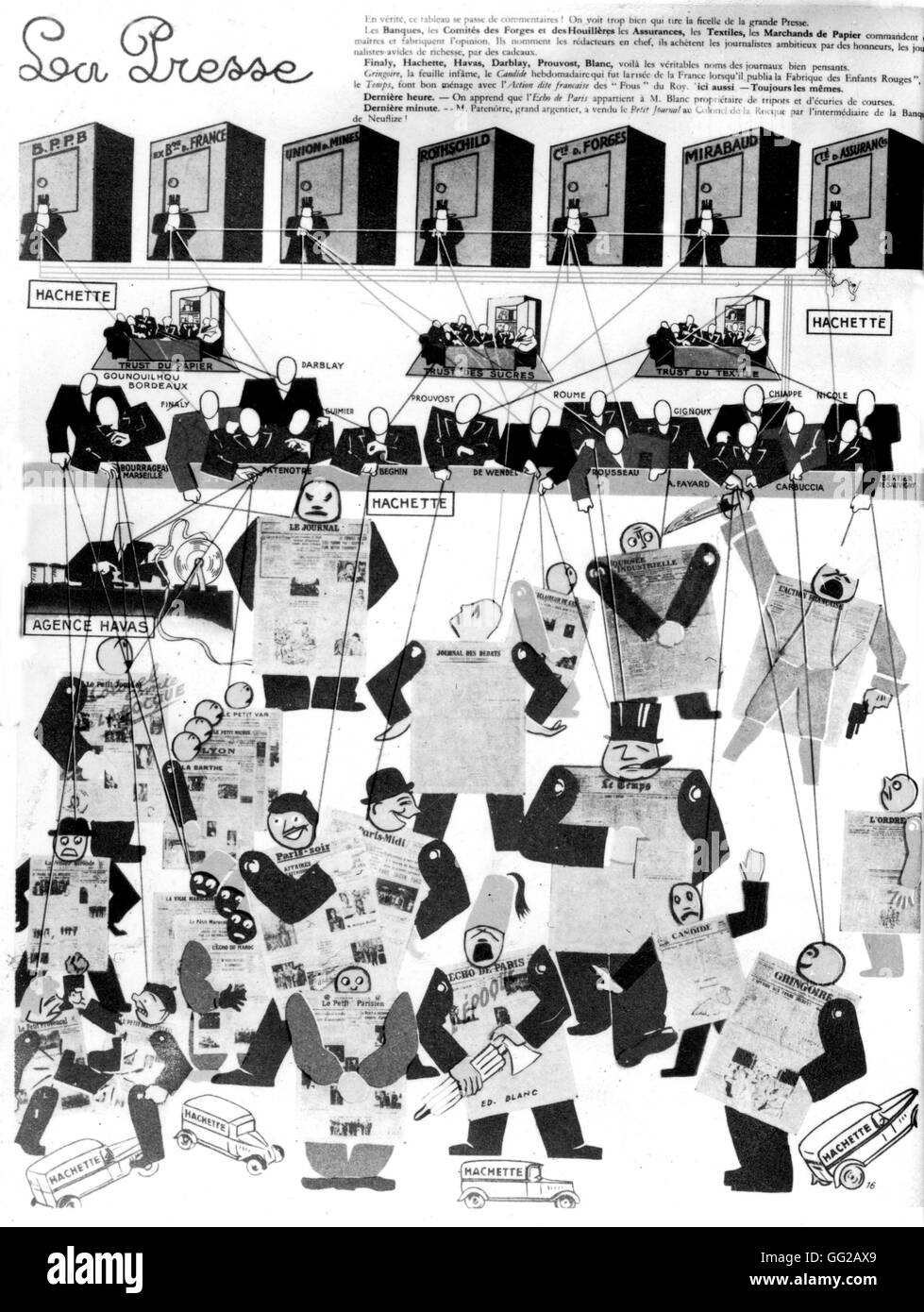 Newspaper extract Black and White Stock Photos & Images - Alamy