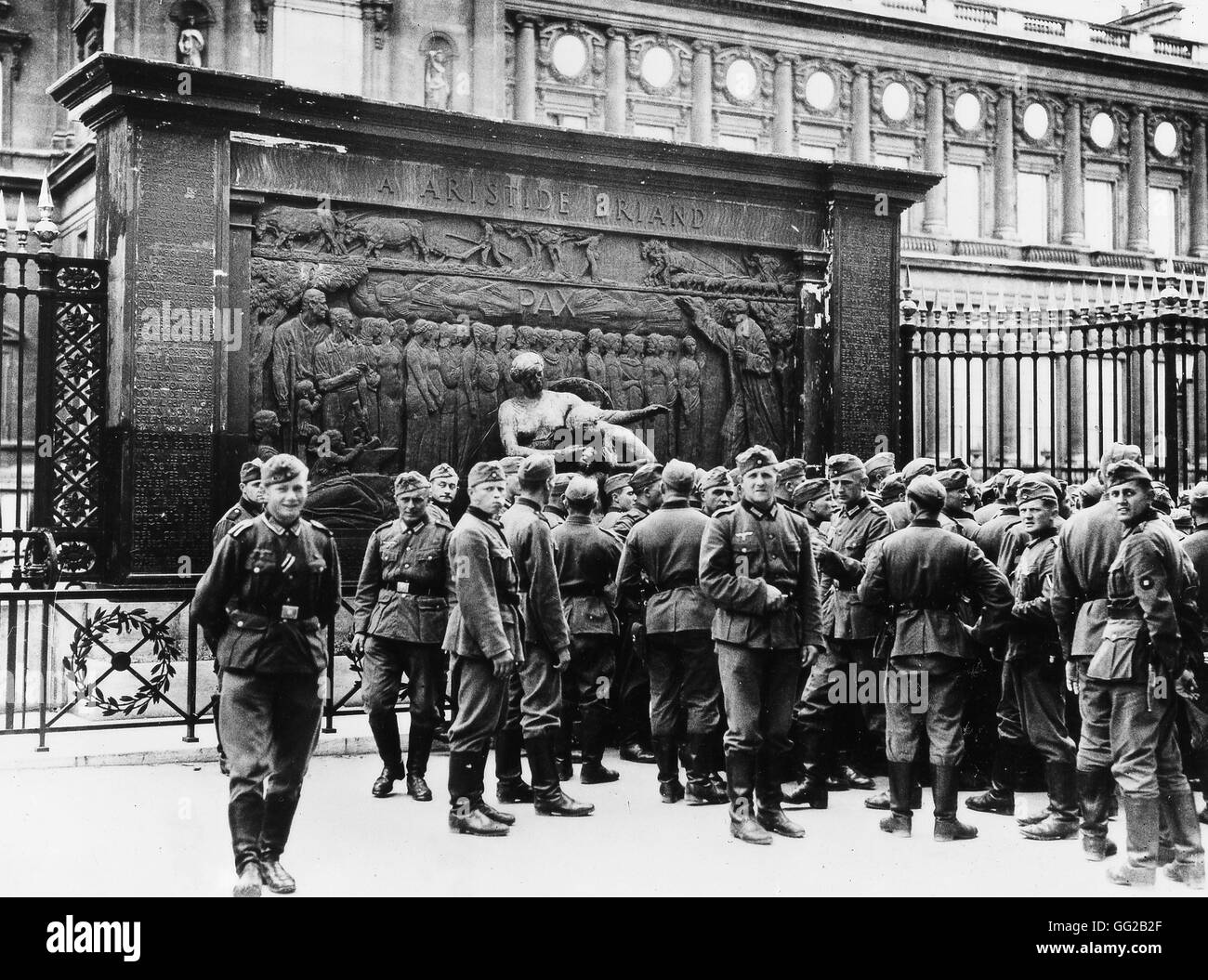 The quai d'Orsay, Paris, France July 1940 World War II - France Stock ...