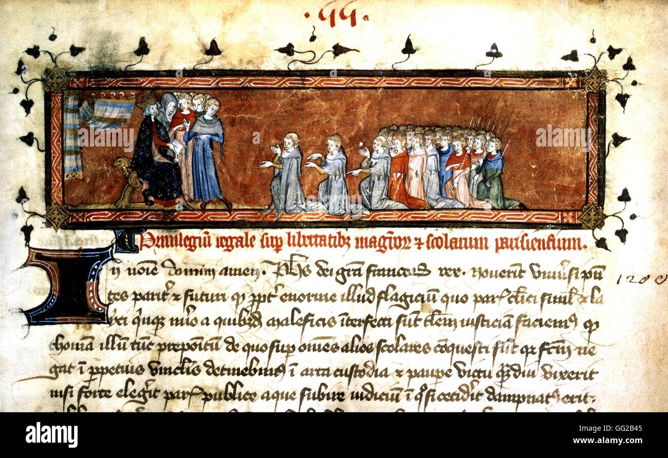 In 1200 mid 14th century france hi-res stock photography and images - Alamy