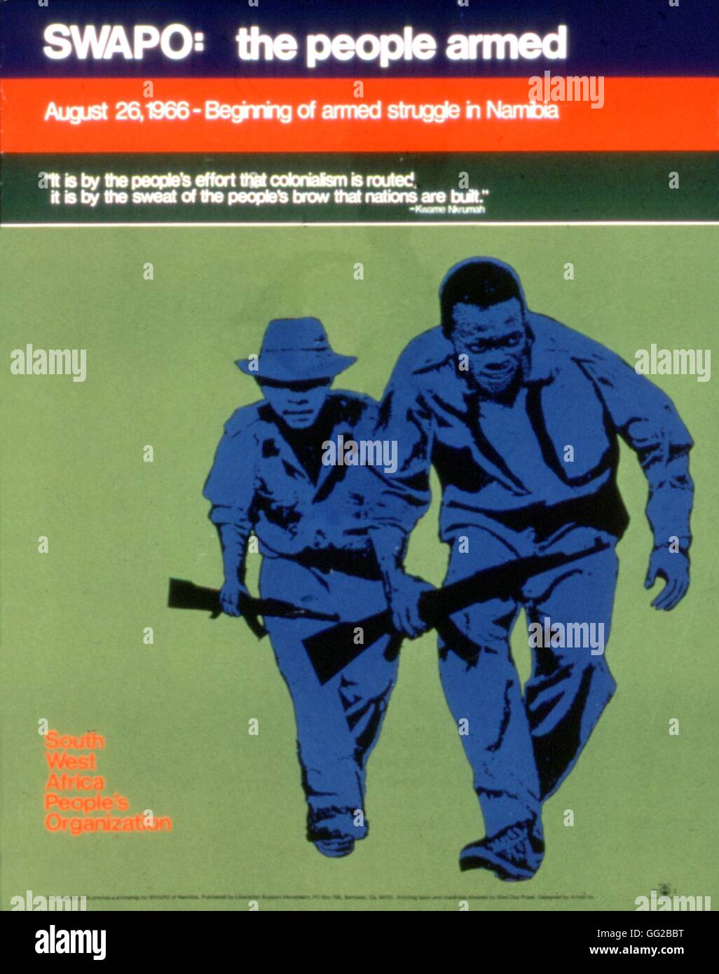 Propaganda poster of the swapo south hi-res stock photography and ...