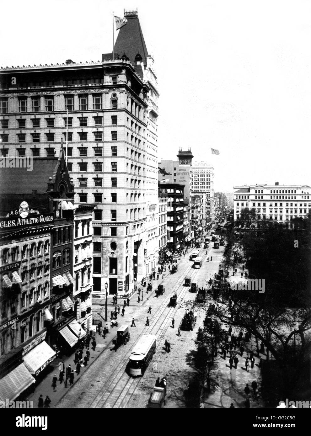 19th century broadway new york hi-res stock photography and images - Alamy