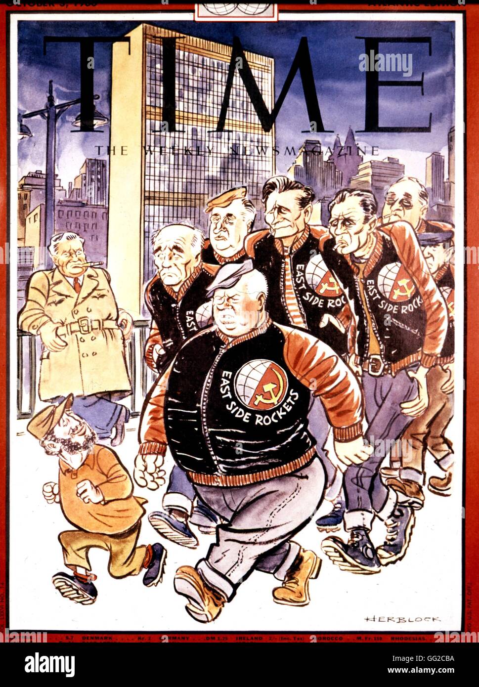 Time magazine cover 1962 hi-res stock photography and images - Alamy