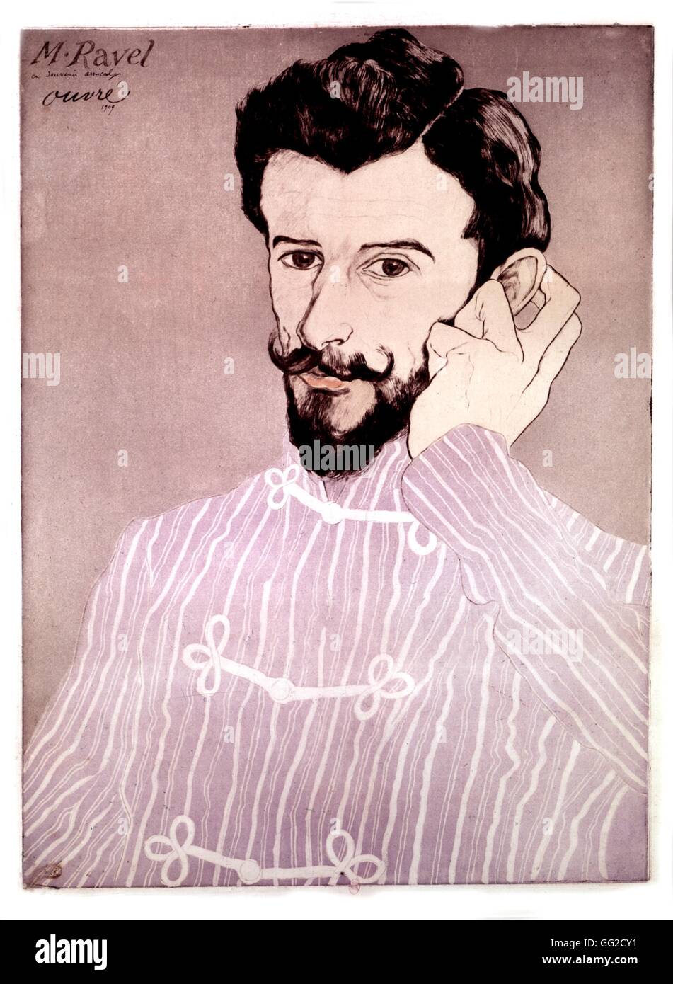 Portrait of maurice ravel wearing pyjamas hi-res stock photography and ...