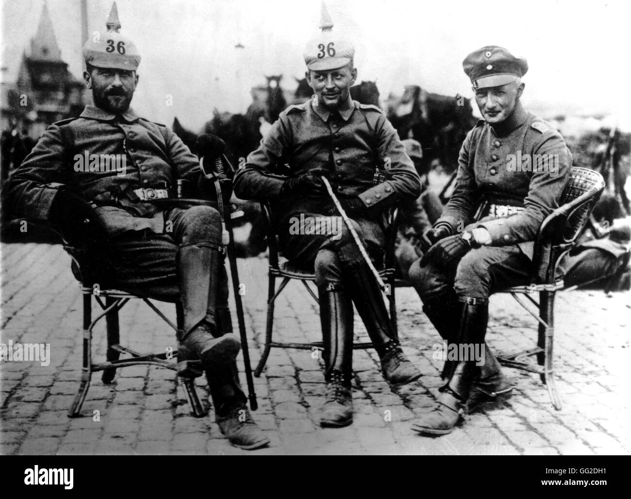 German officers hi-res stock photography and images - Alamy