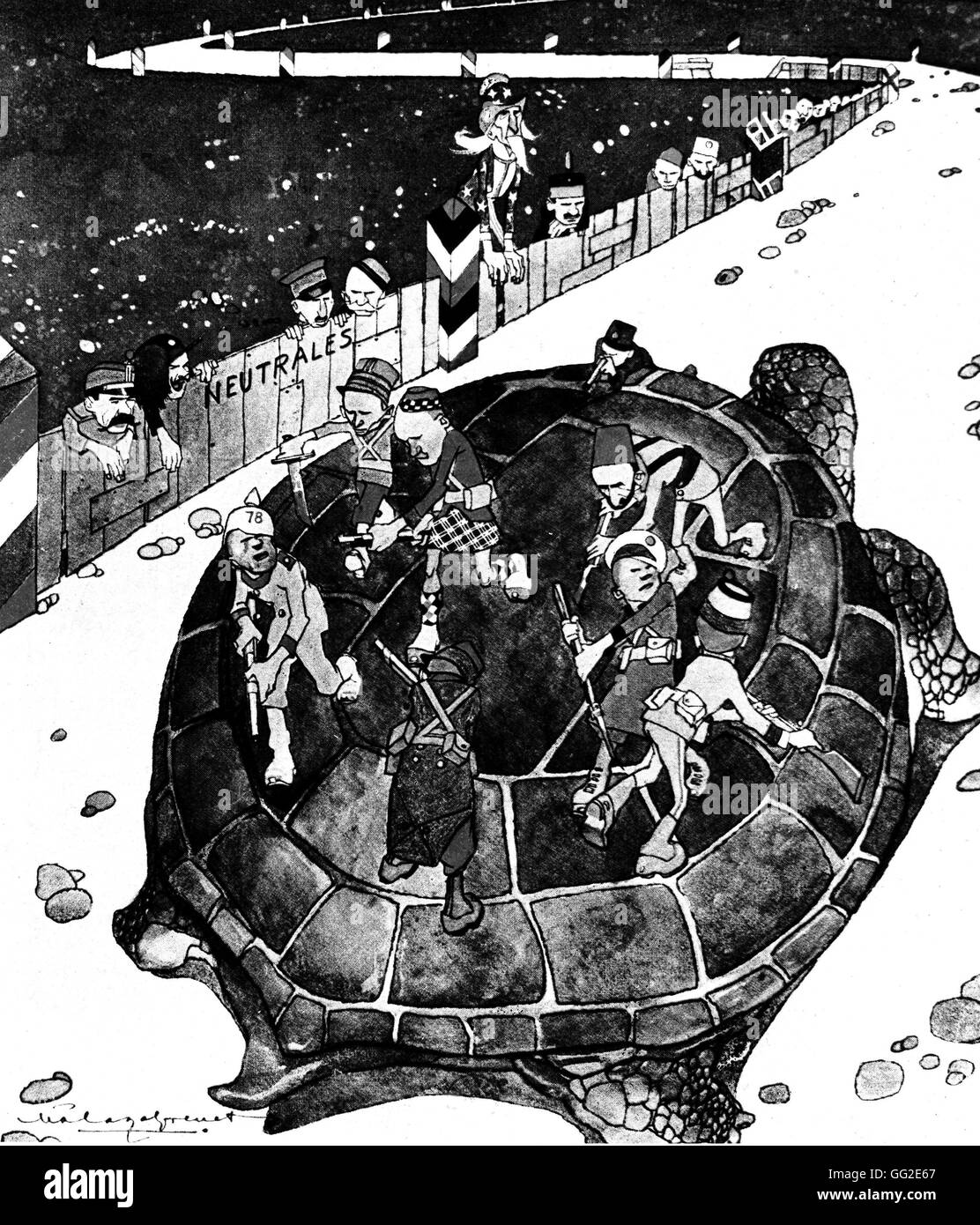 The War Turtle The War Turtle carrying the belligerent walking right ...