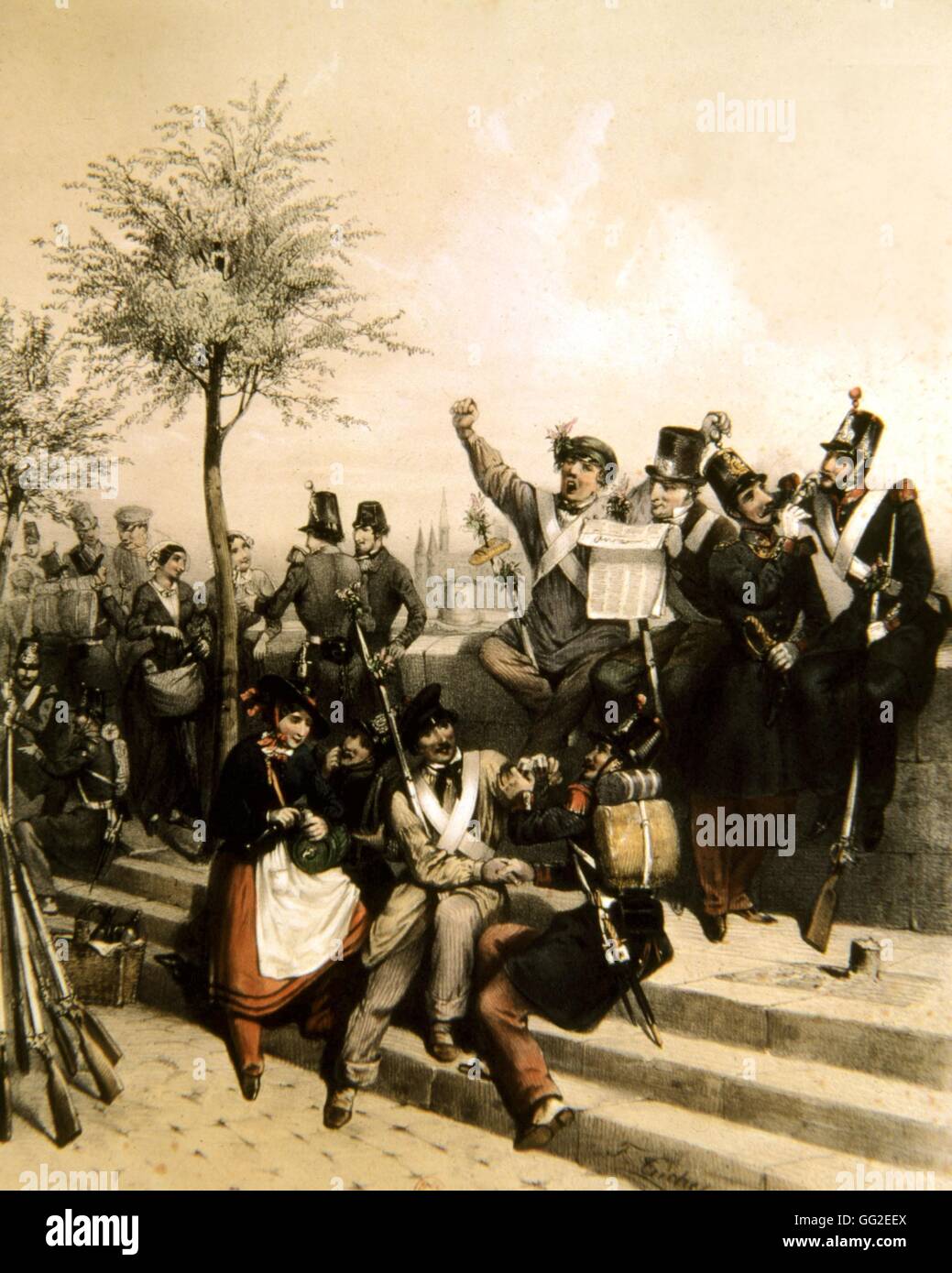 1848 Revolution France Stock Photos & 1848 Revolution France Stock ...