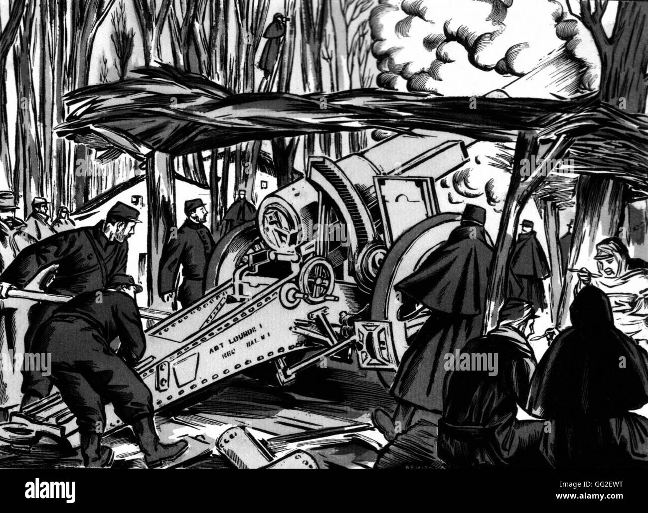 Heavy artillery hi-res stock photography and images - Alamy