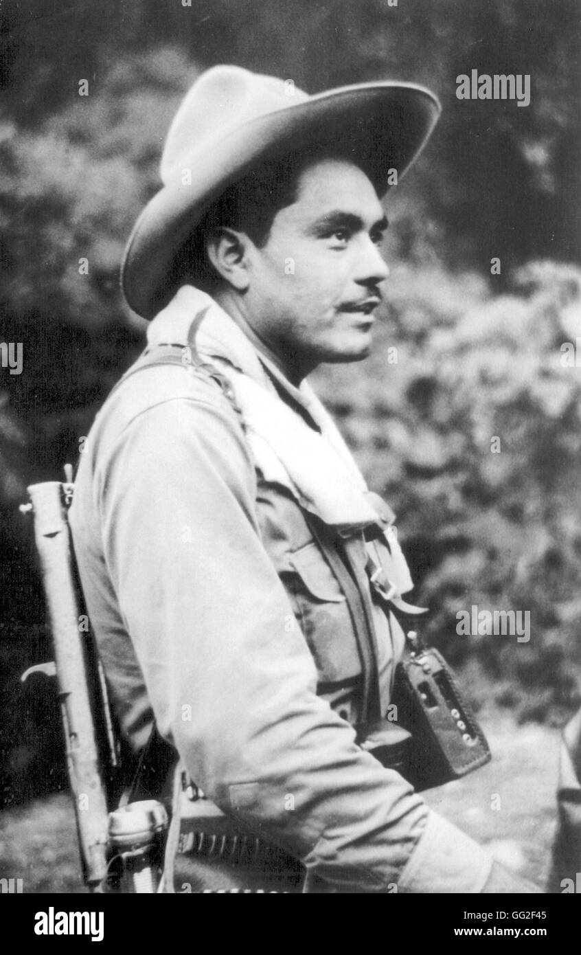 Guerilla war. Major Ciro Trujilio '60s Colombia Stock Photo - Alamy