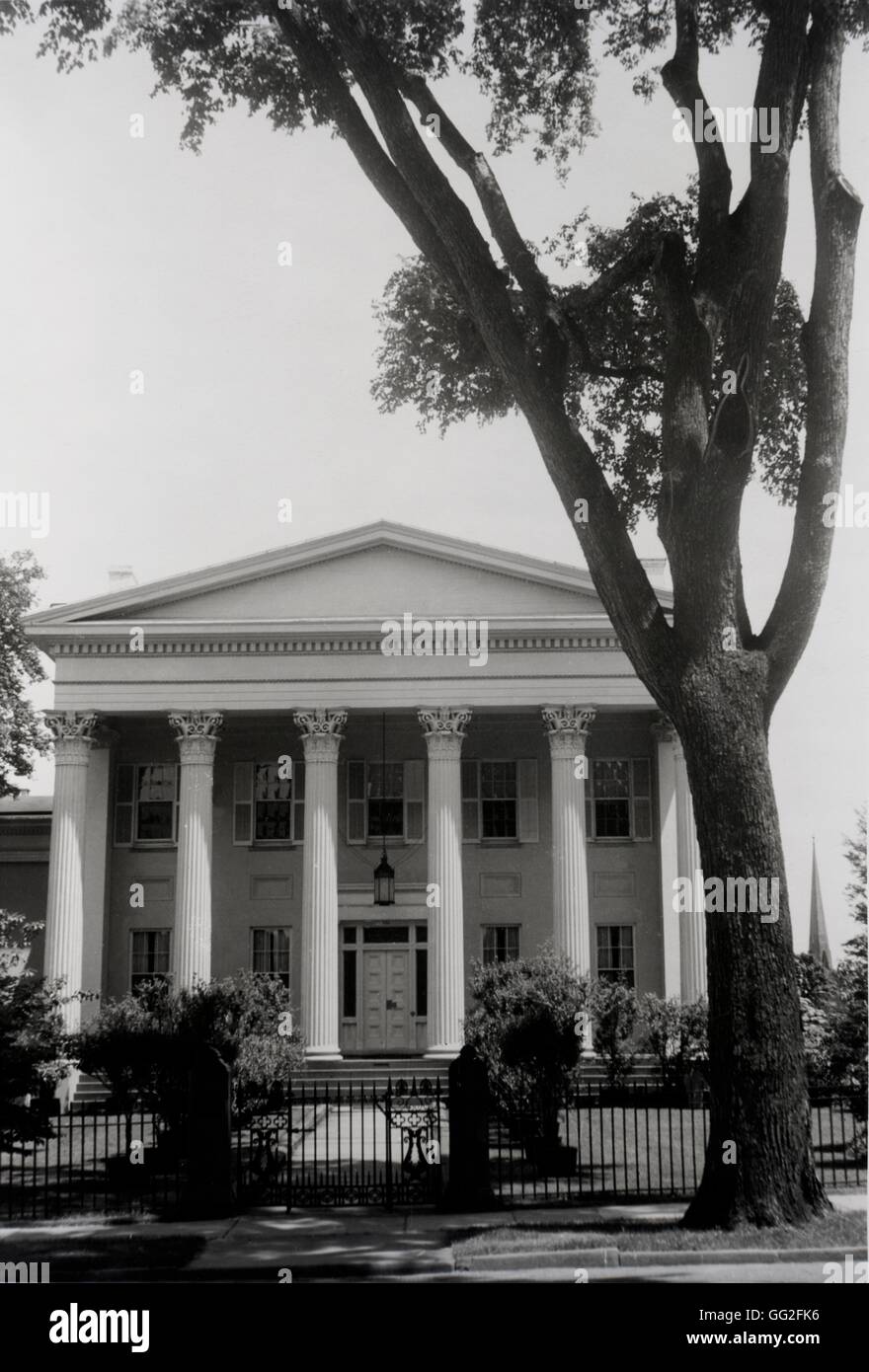 Samuel Wadworth Russell House in Middletown, Connecticut, USA. It was ...