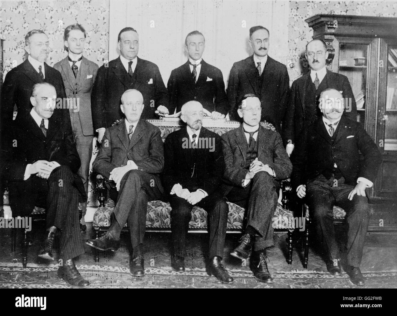 Meeting of the Inter-Allied Reparations Commission on August 30, 1922 ...