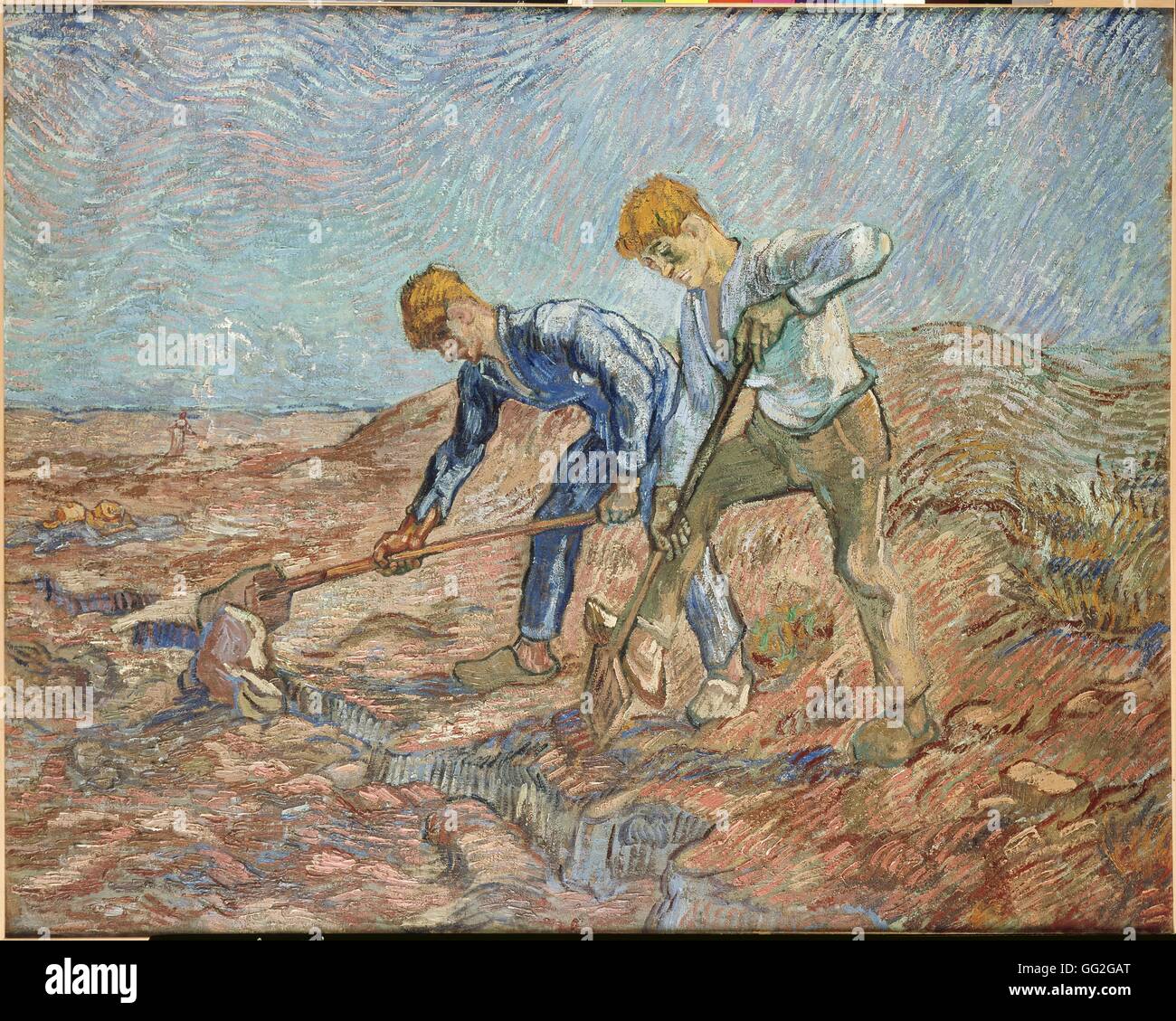 Peasants digging hi-res stock photography and images - Alamy