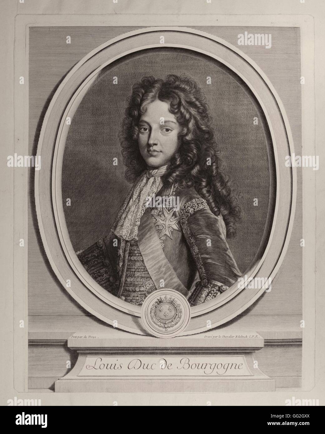 Louis de France, (1682-1712), Duke of Bourgogne, son of Louis de France ...