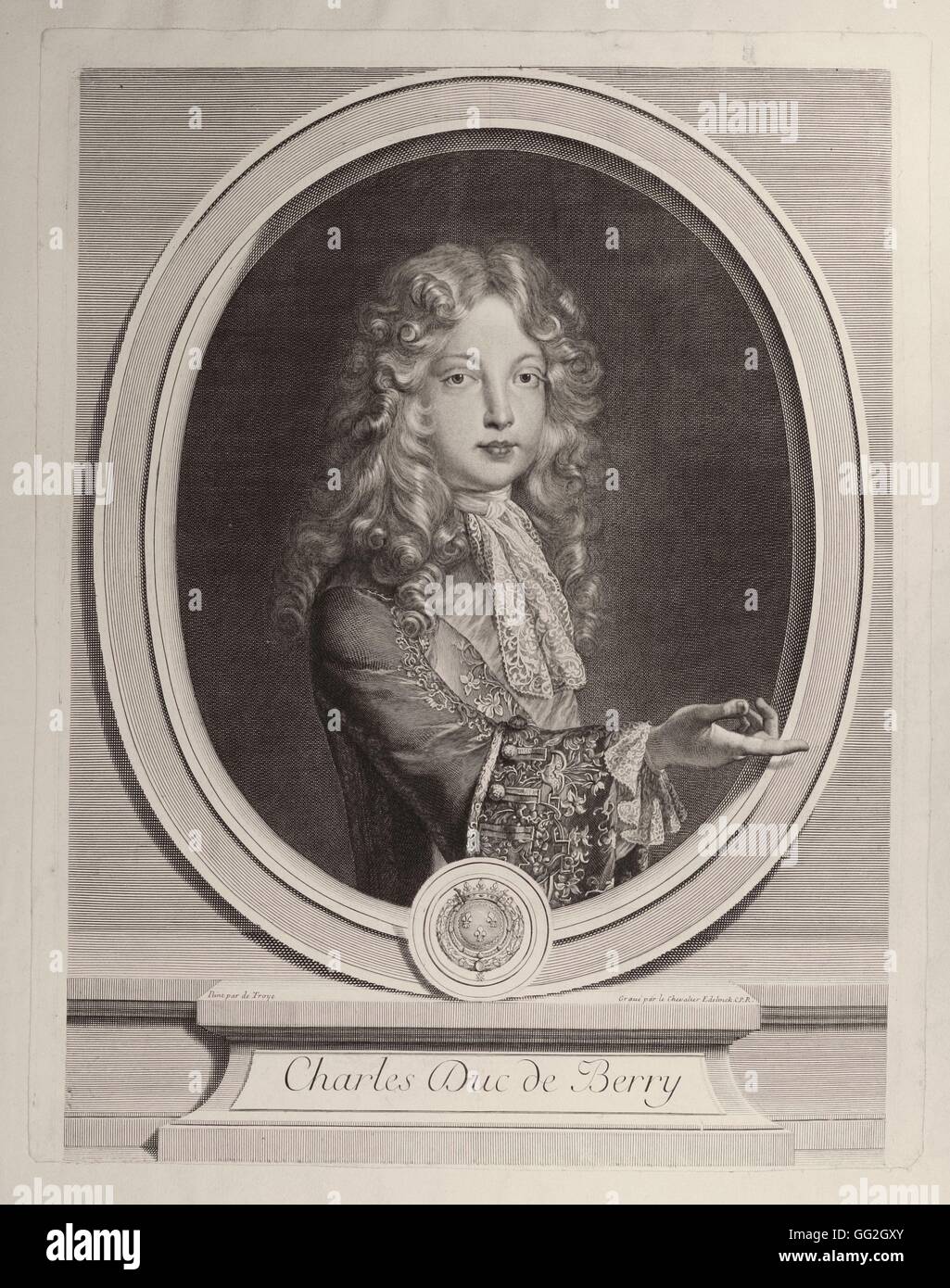 Charles de France, Duke of Berry, (1686-1714), son of Louis de France ...