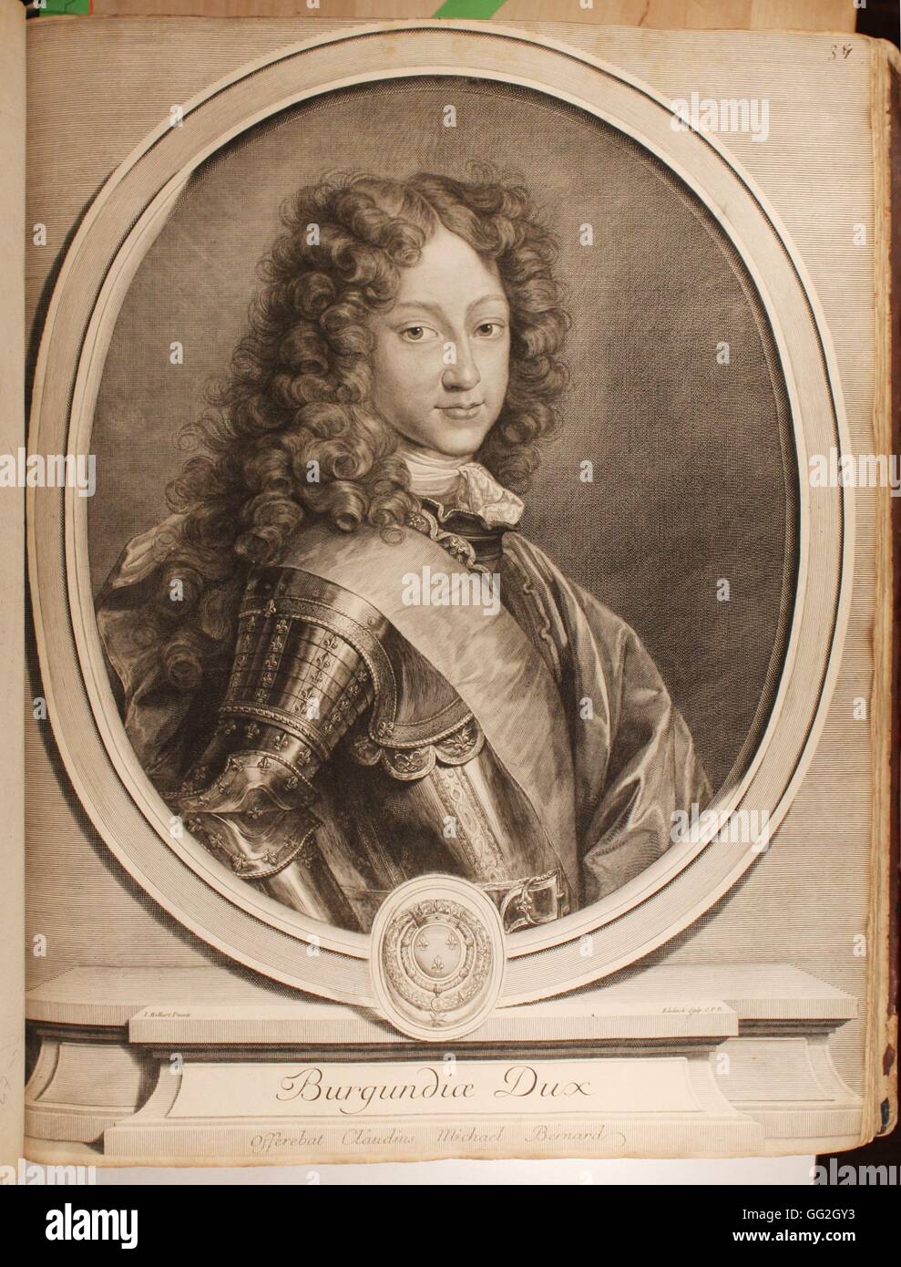 Louis de France, (1682-1712), Duke of Bourgogne, son of le Grand ...
