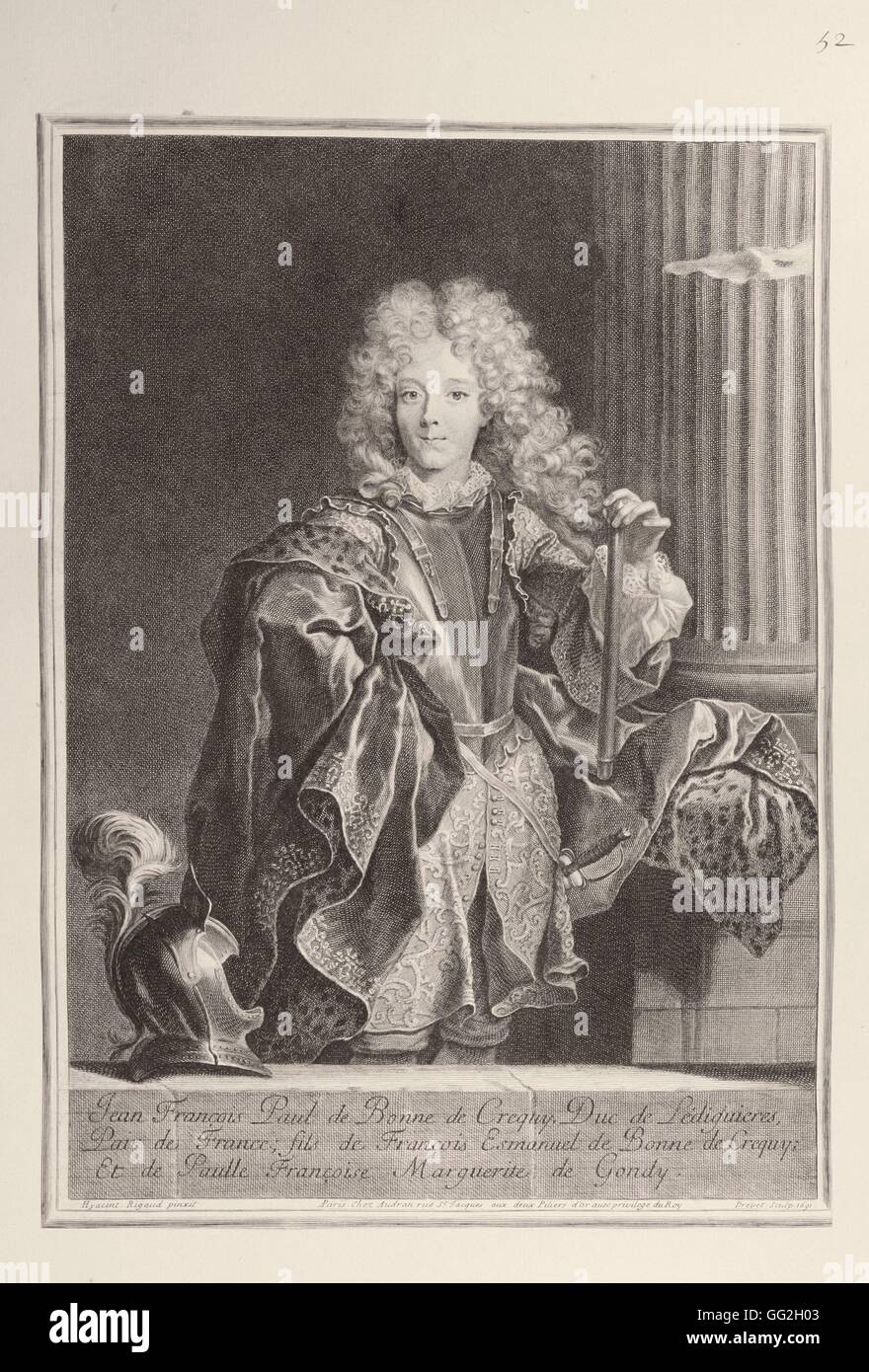 Jean francois paul de bonne de crequy hi-res stock photography and ...