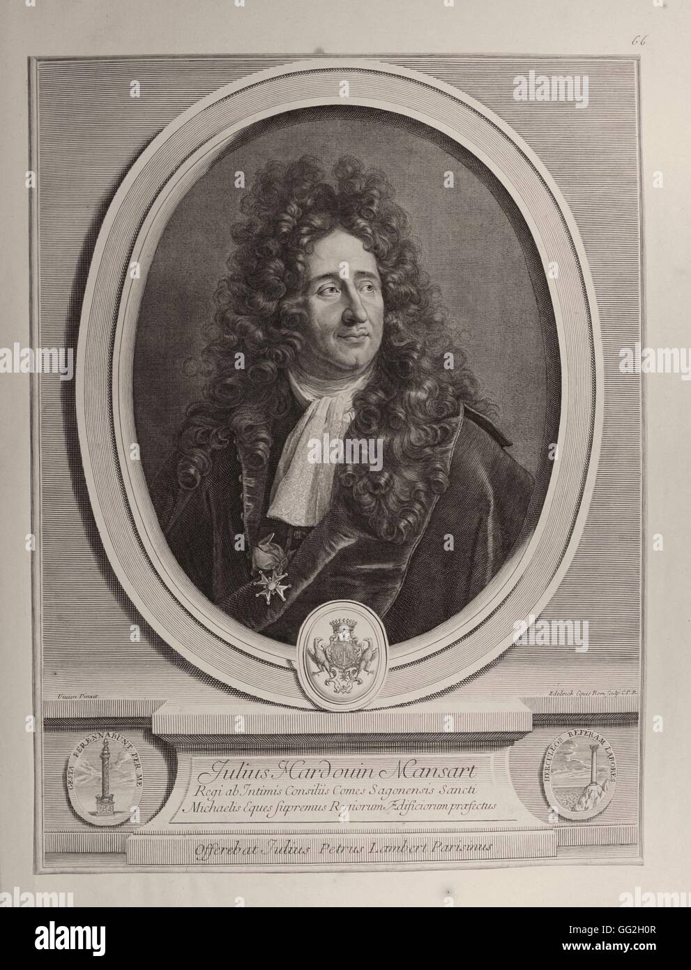 Jules Hardouin Mansart, (1646-1708), Count of Sagonne, Premier ...