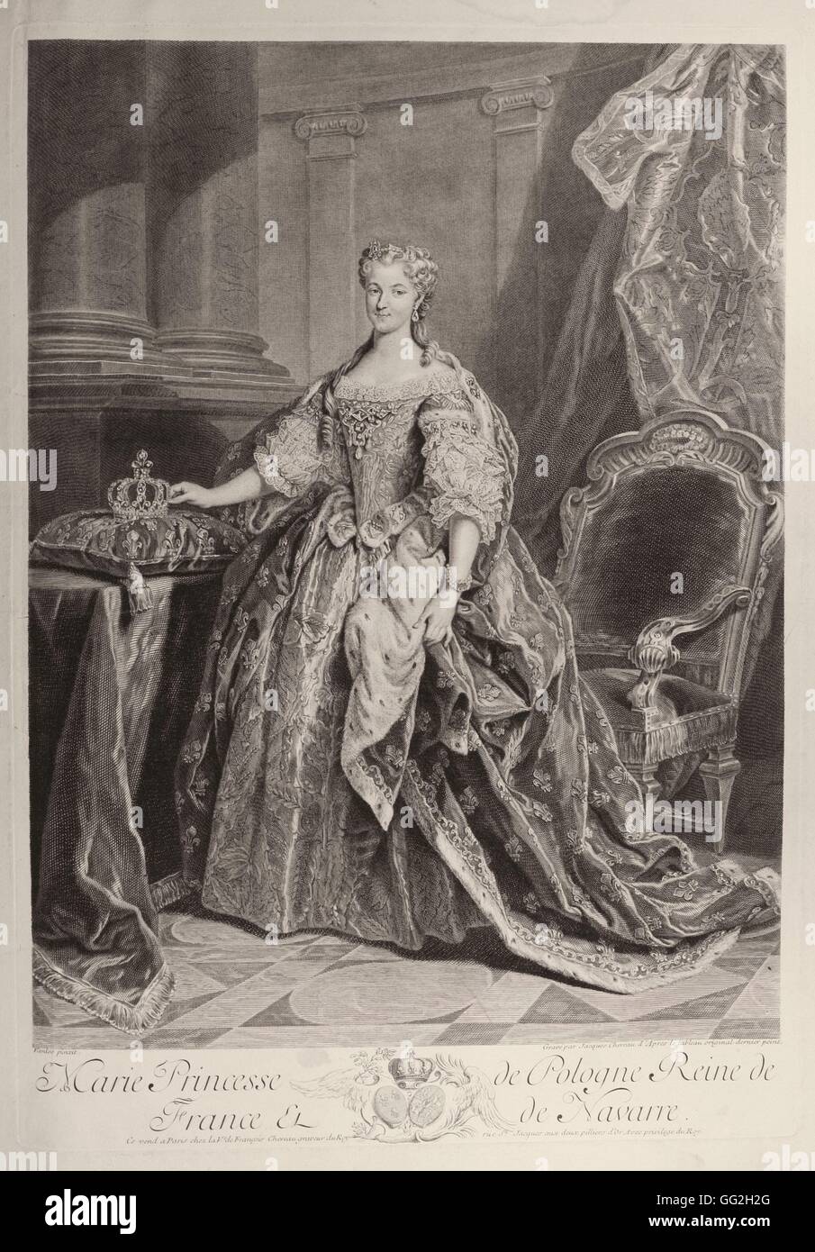 Marie Lesczinska, Princess of Poland and Queen of France through ...