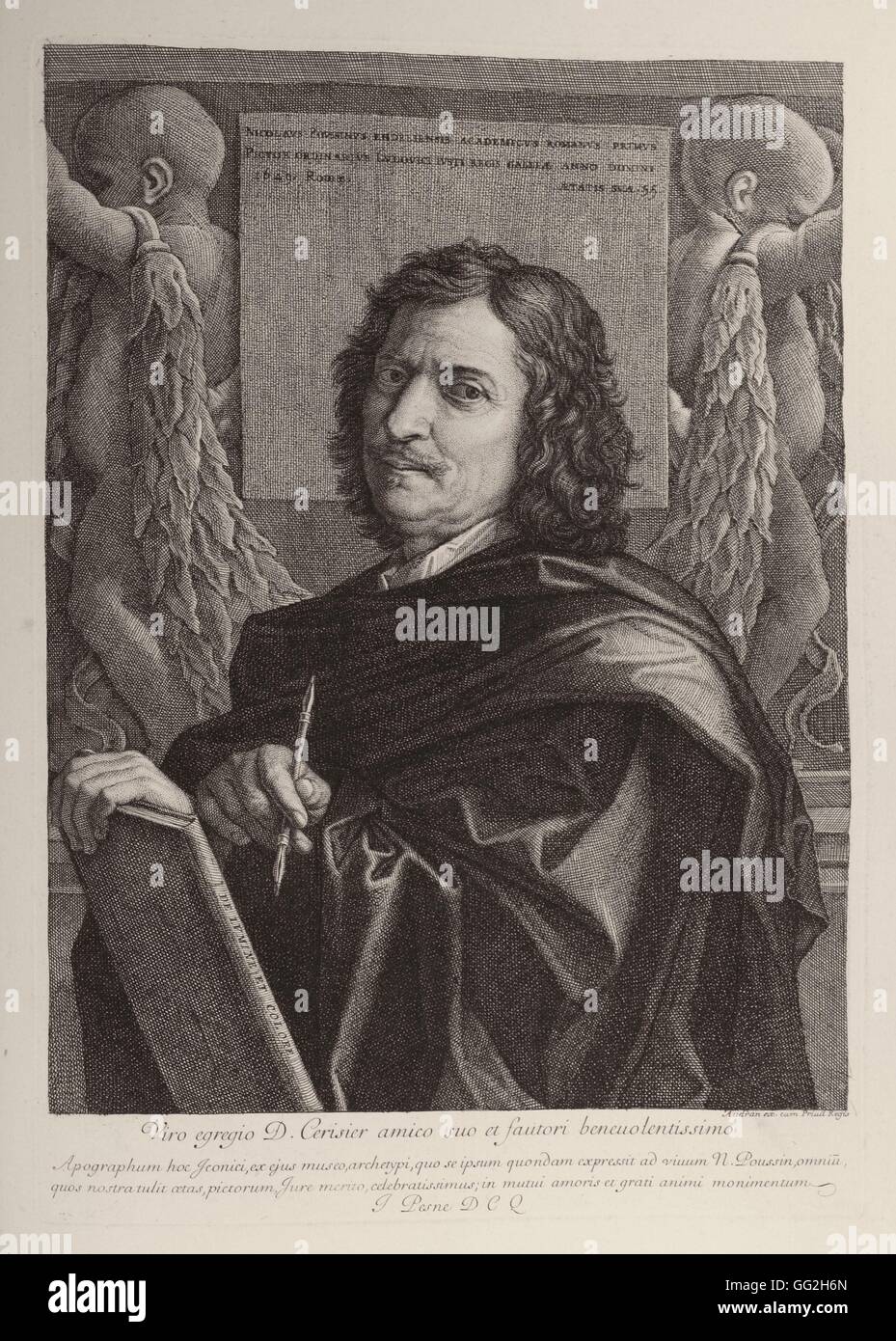 Nicolas Poussin, (1594-1665), French classical painter Stock Photo - Alamy