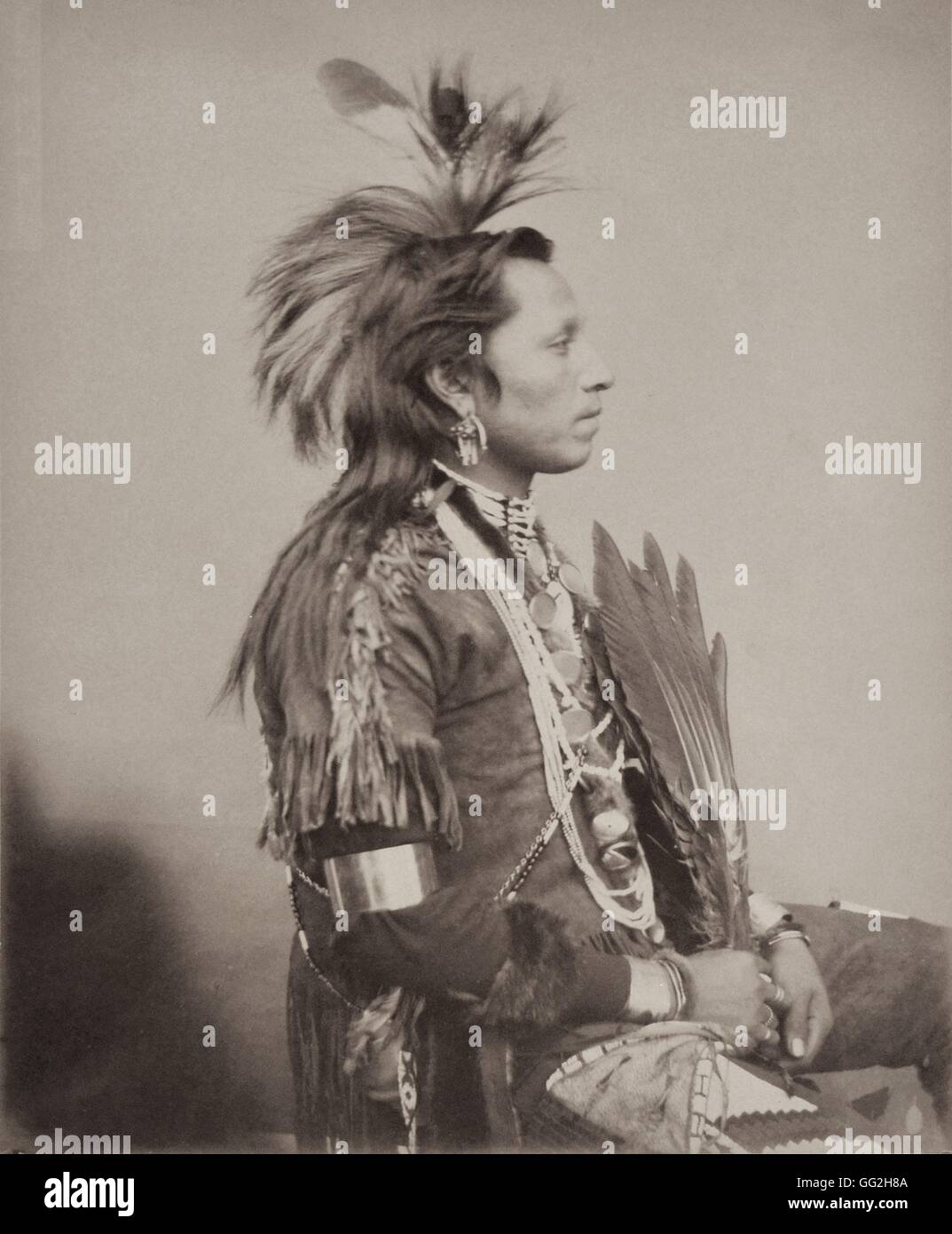 Iba Hambi, from the Omaha Tribe. He's 25, is married and has two ...