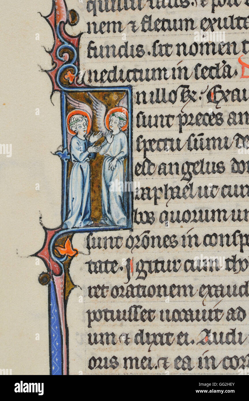 Two angels breviary for paris hi-res stock photography and images - Alamy