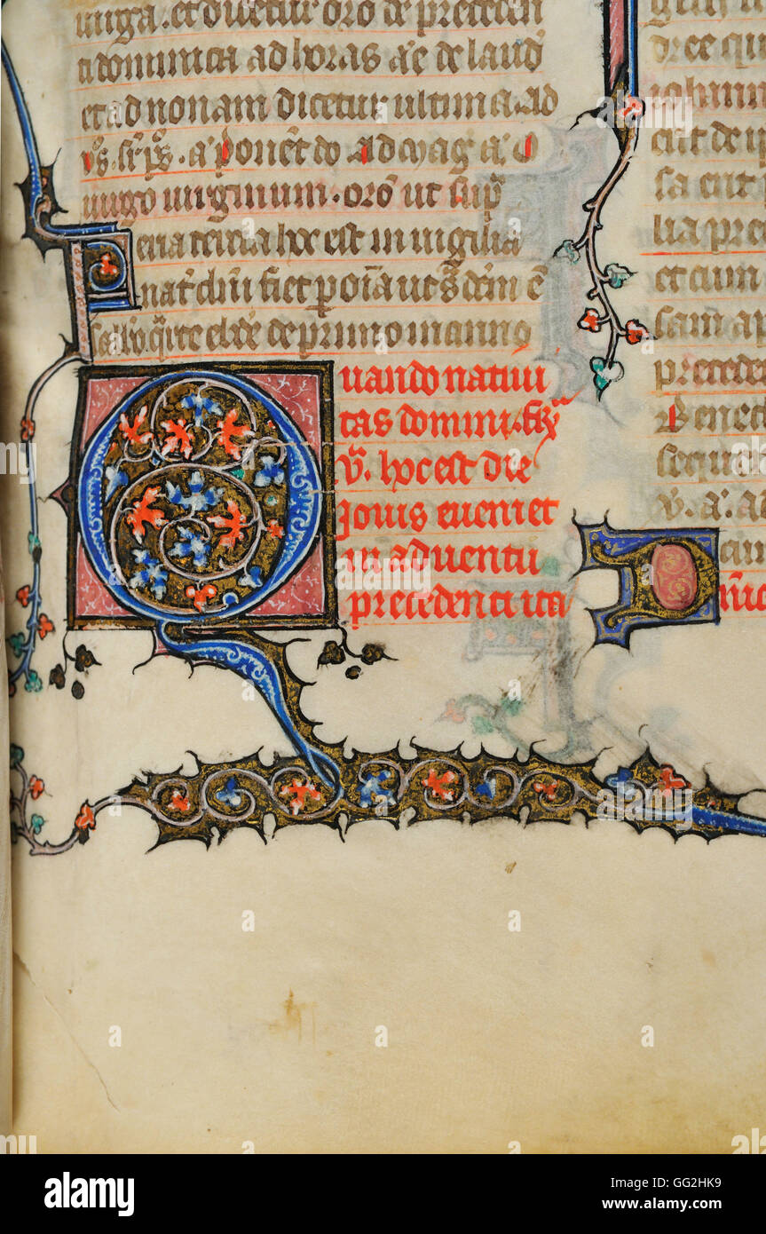 Early 14th century manuscript hi-res stock photography and images - Alamy