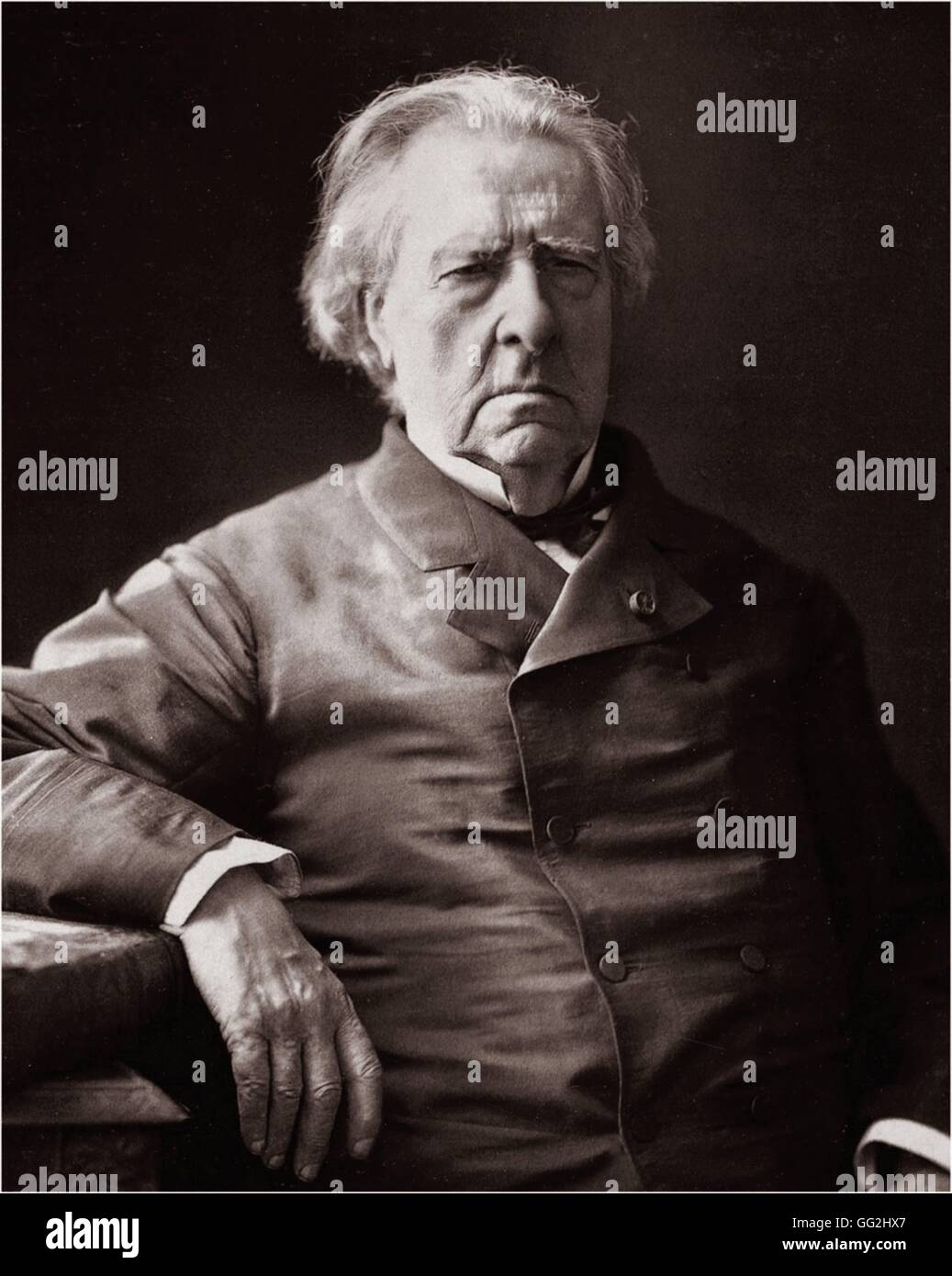 Baron Isidore Taylor (1789-1879), french playwright Photo by Goupil and ...