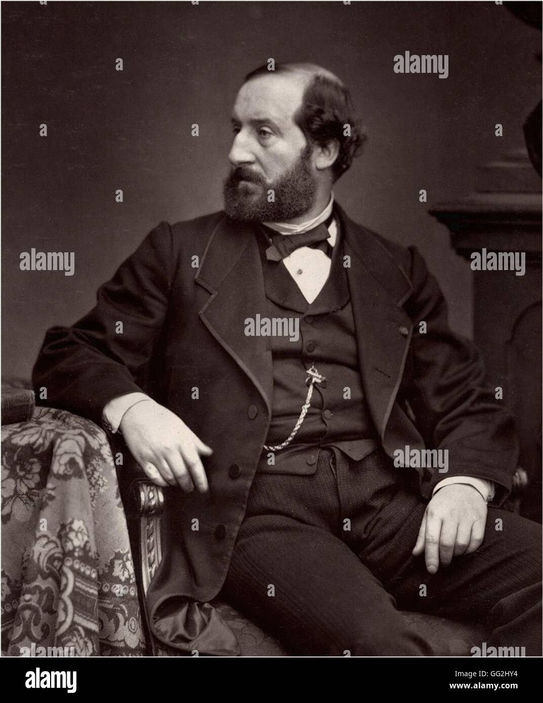 Emile Augier (1820-1889), french poet and playwright Photo by Adam ...