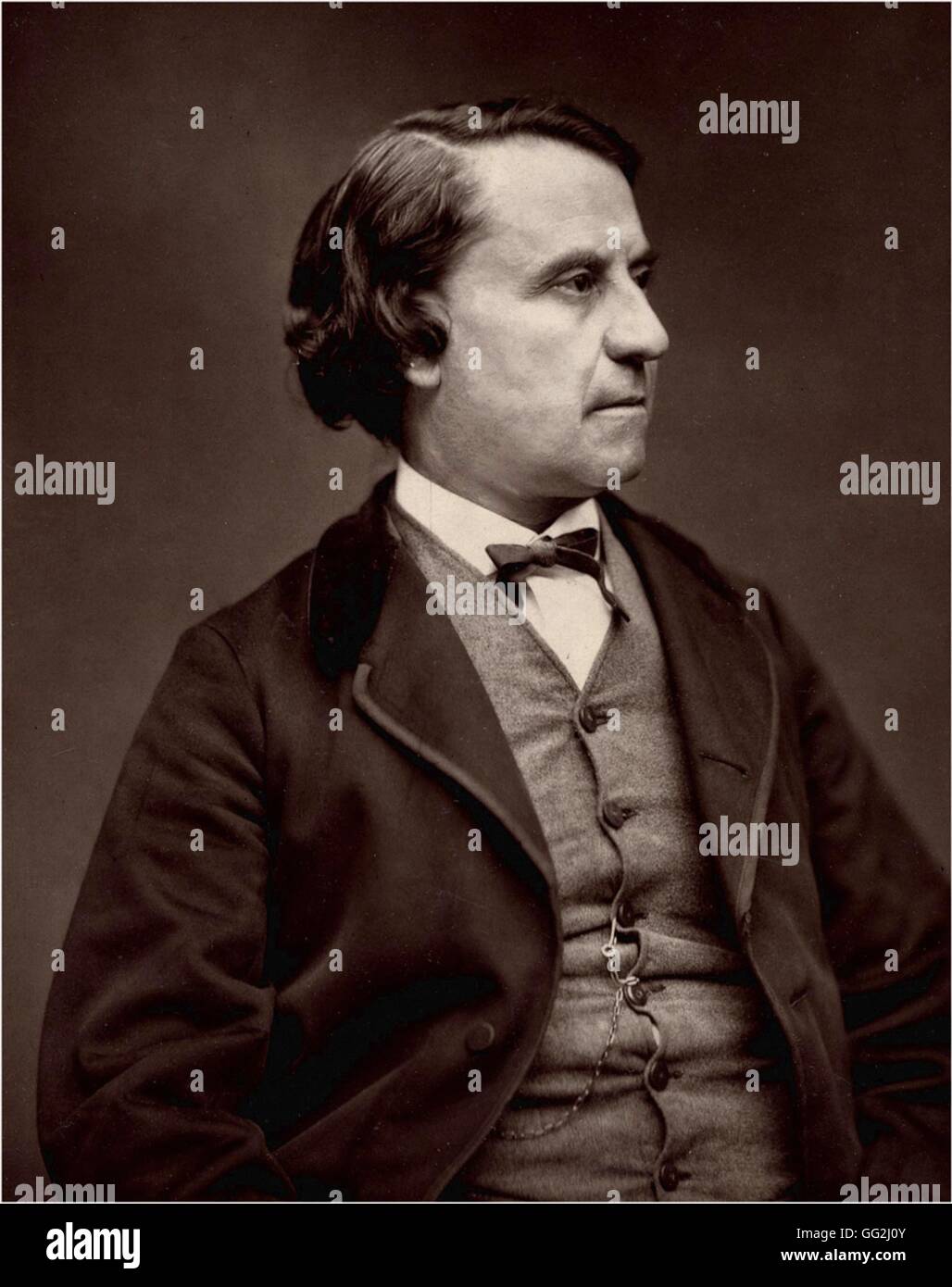 Portrait of Louis Blanc (1811-1882), french journalist, historian and ...