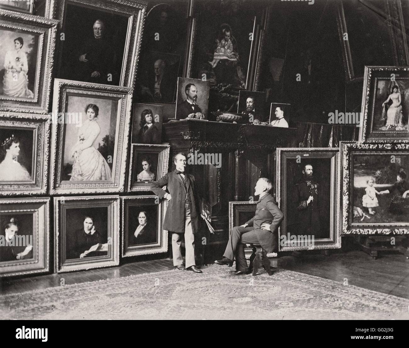 George healy hi-res stock photography and images - Alamy