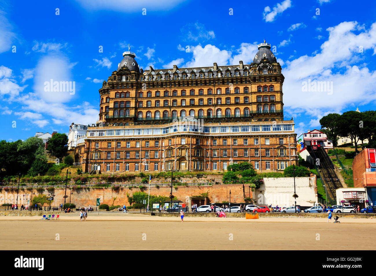 The Grand Hotel, Scarborough, North Yorkshire, England Stock Photo - Alamy