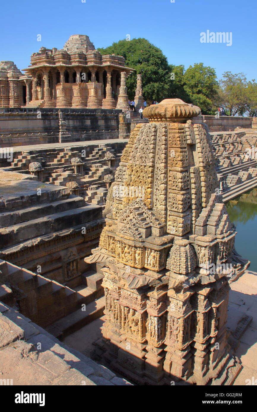 Sun Temple in Modhera, Gujarat, India Stock Photo - Alamy