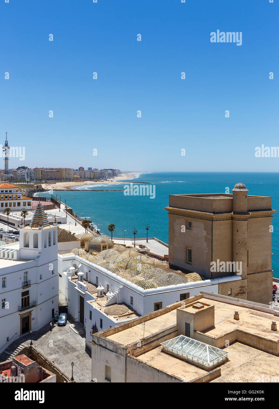 Cadiz view from the Cathedral Stock Photo - Alamy