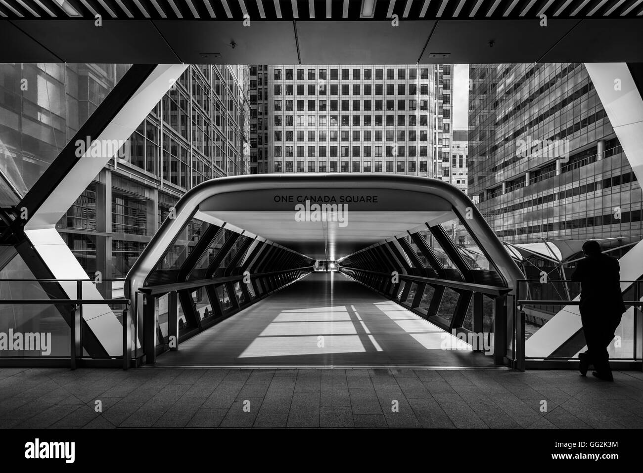 Office buildings in Canary Wharf, Tower Hamlets, East London, London ...