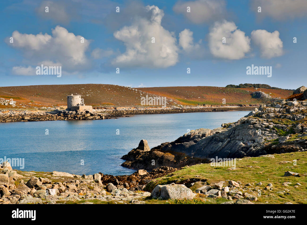 Cromwell castle tresco hi-res stock photography and images - Alamy