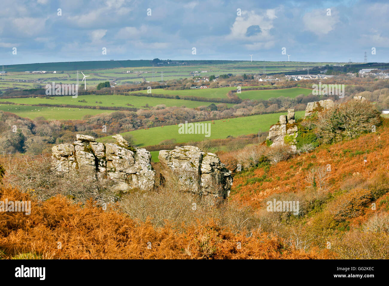 Devil's Leap; Bodmin Moor; Cornwall; UK Stock Photo - Alamy