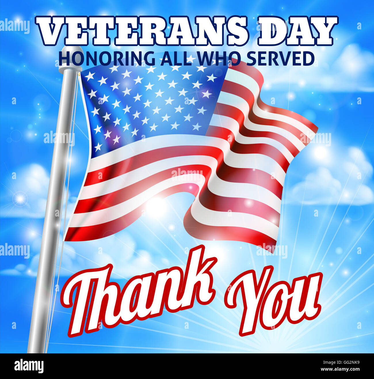 Thank you america memorial hi-res stock photography and images - Alamy