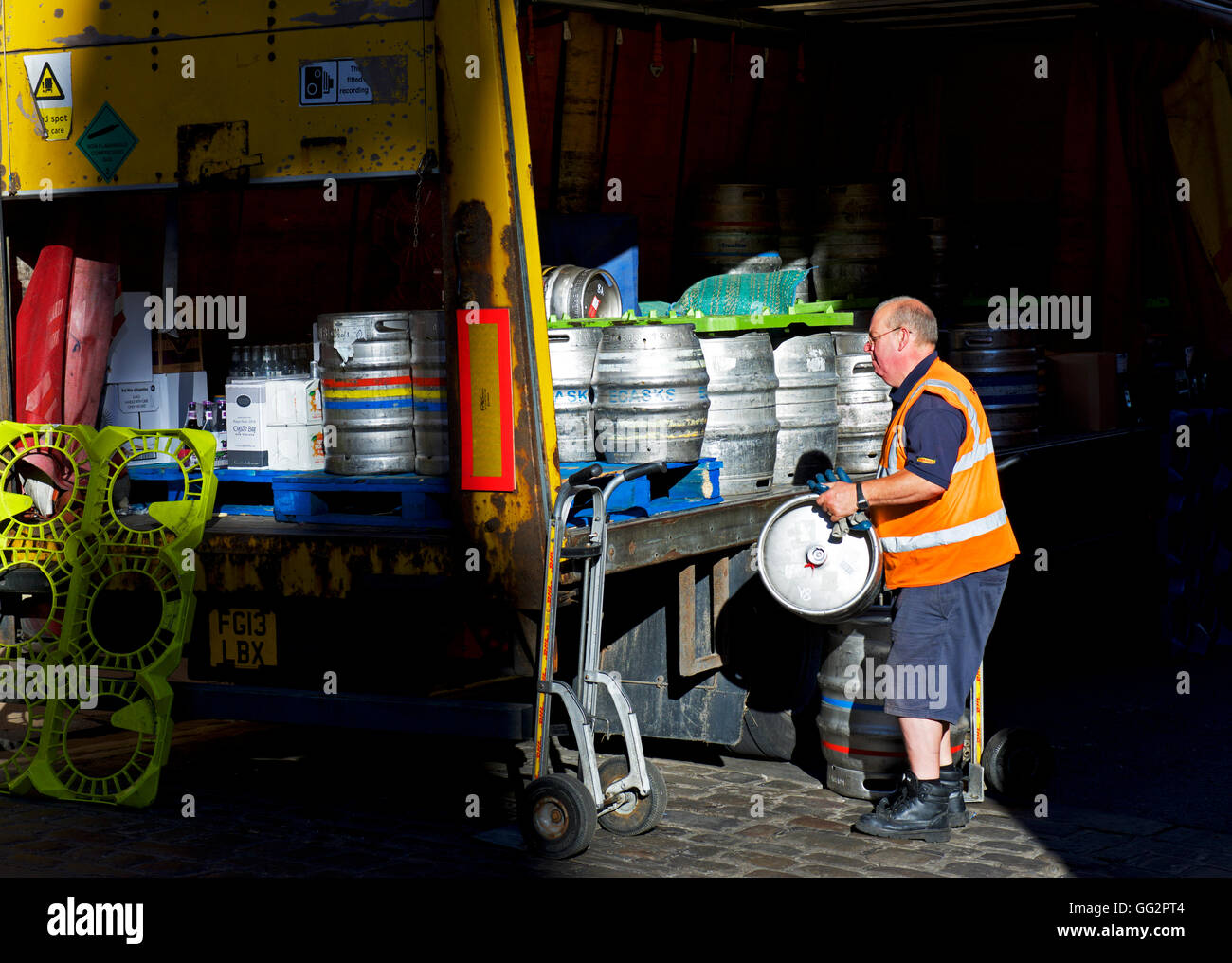 Beer Delivery Lorry High Resolution Stock Photography and Images - Alamy