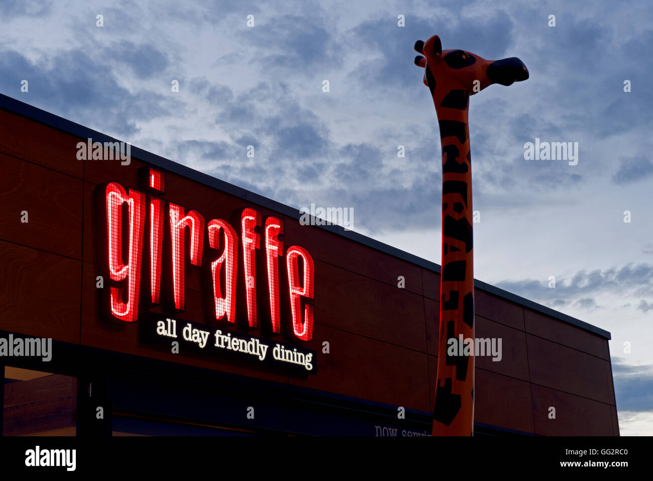 Giraffe restaurant hi-res stock photography and images - Alamy