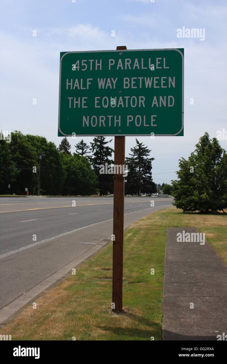 45th parallel hi-res stock photography and images - Alamy