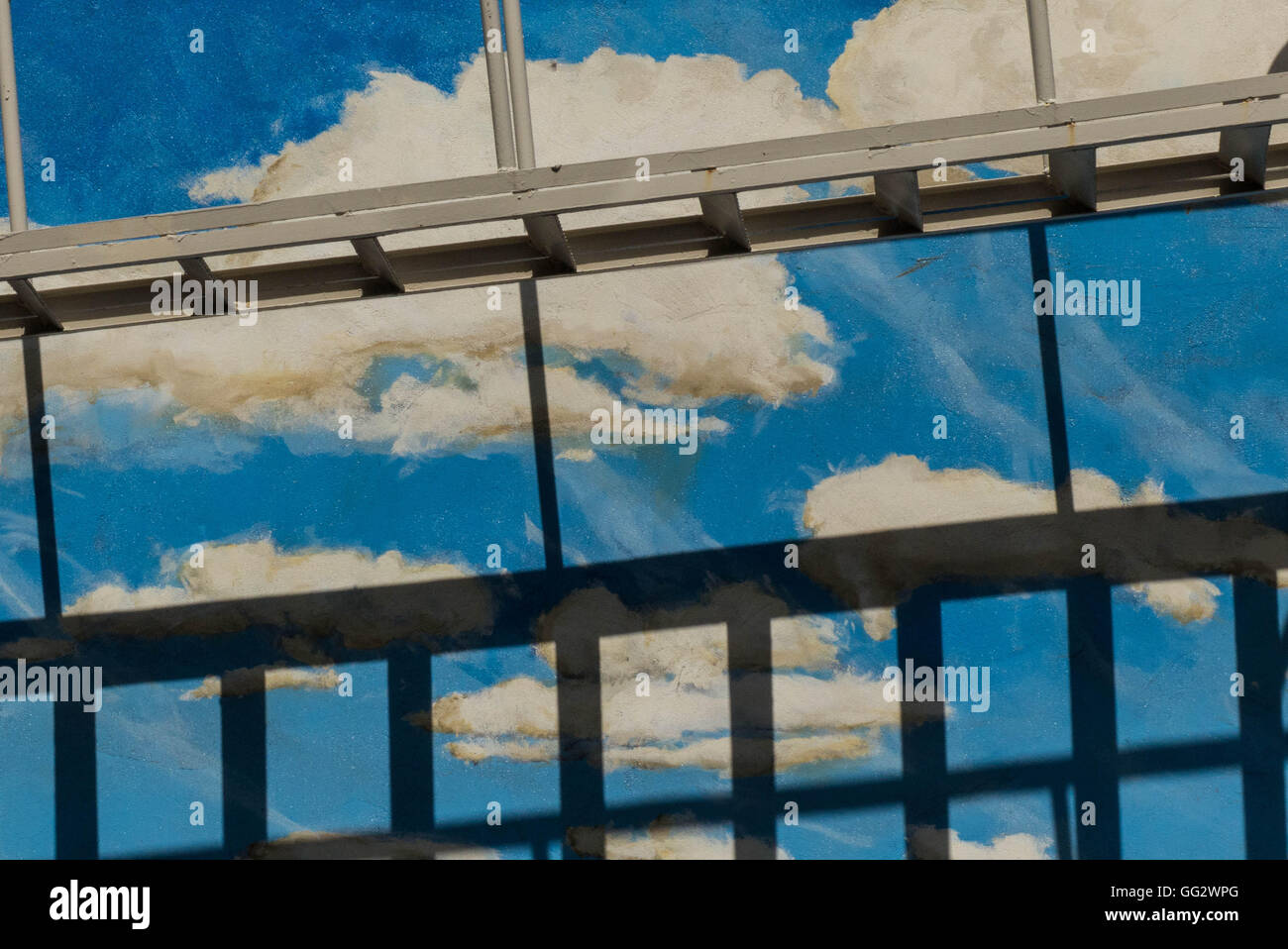 Scaffolding shadow hi-res stock photography and images - Alamy