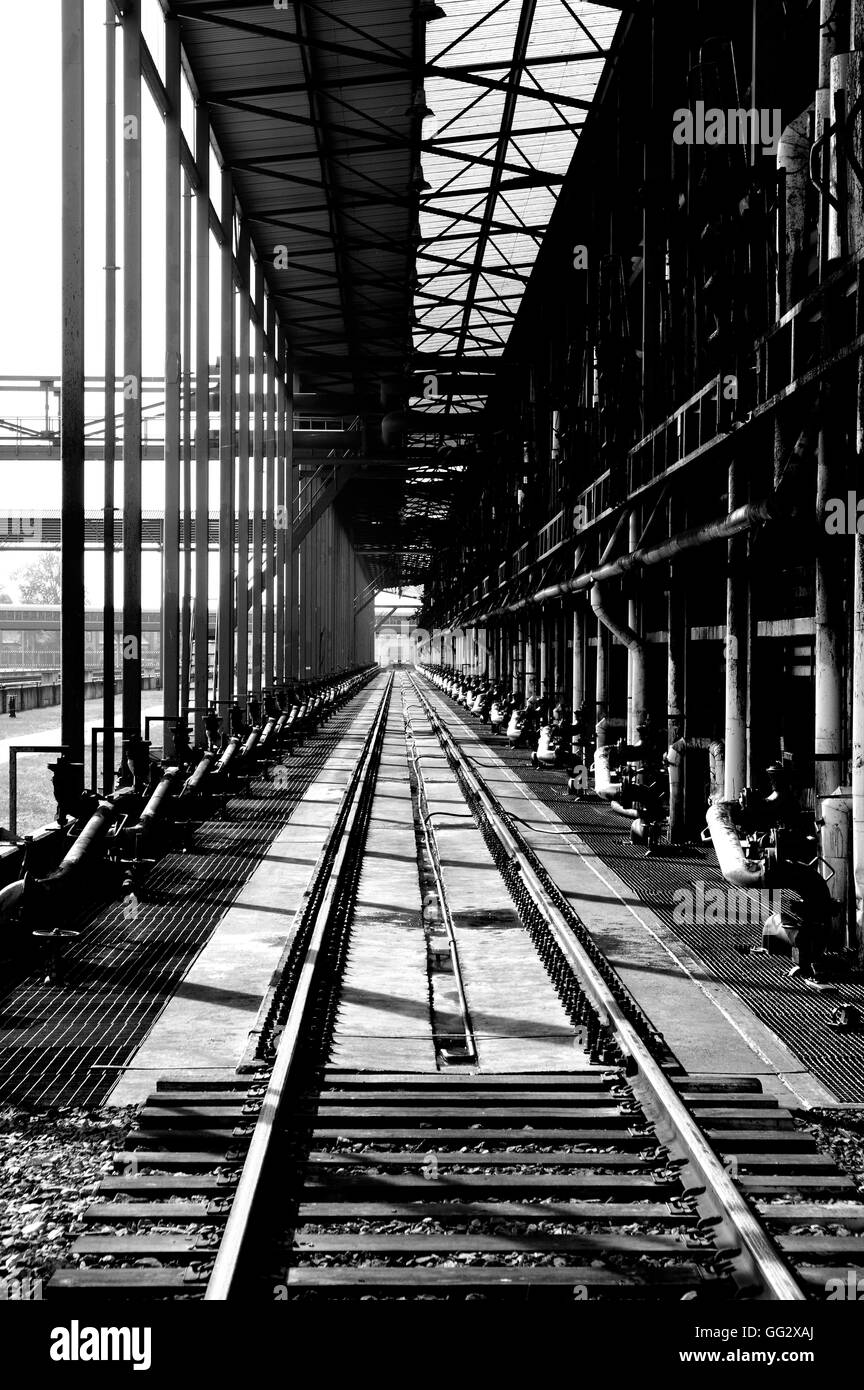 Rails, Rail, Railroad, Railway, Tracks, Lines, Road, Industrial ...