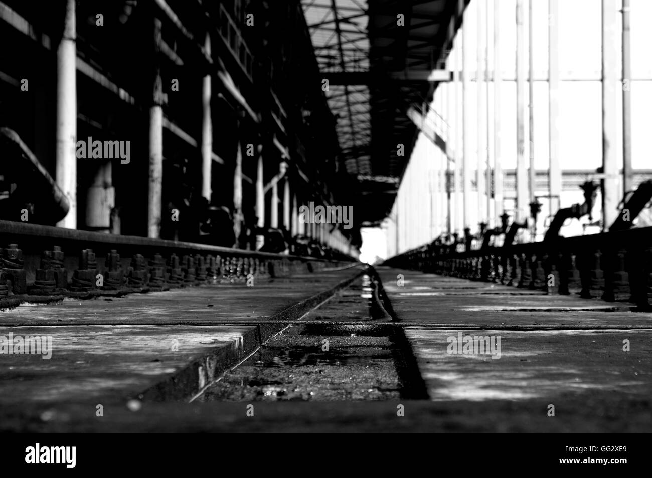 Rails, Rail, Railroad, Railway, Tracks, Lines, Road, Industrial ...